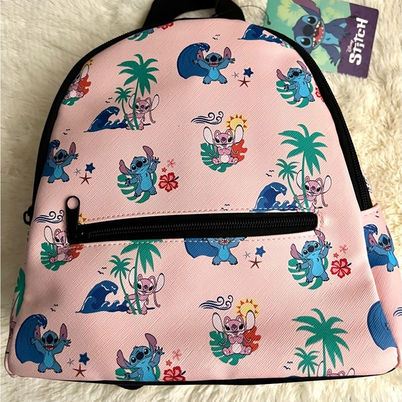 Bioworld | Accessories | Lilo And Stitch Mini Tropical Backpack | Poshmark